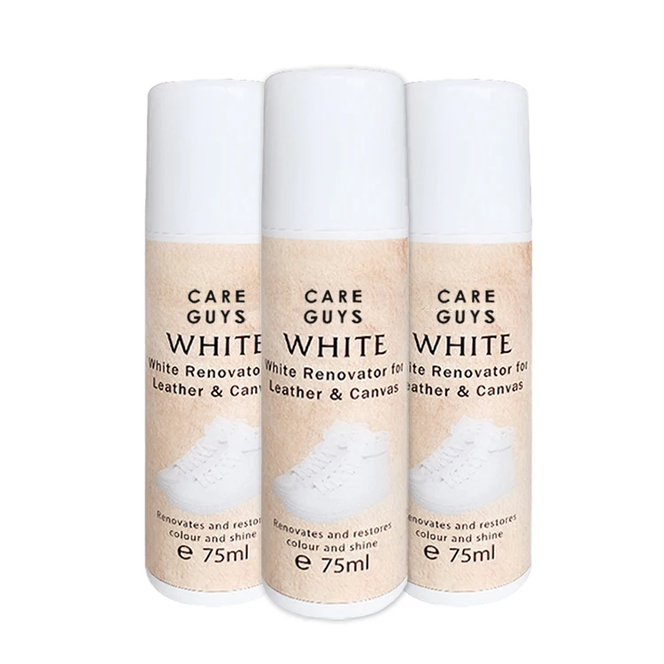 White Sneaker Cleaner Refreshes The Color White Smooth Leather Shoes ...