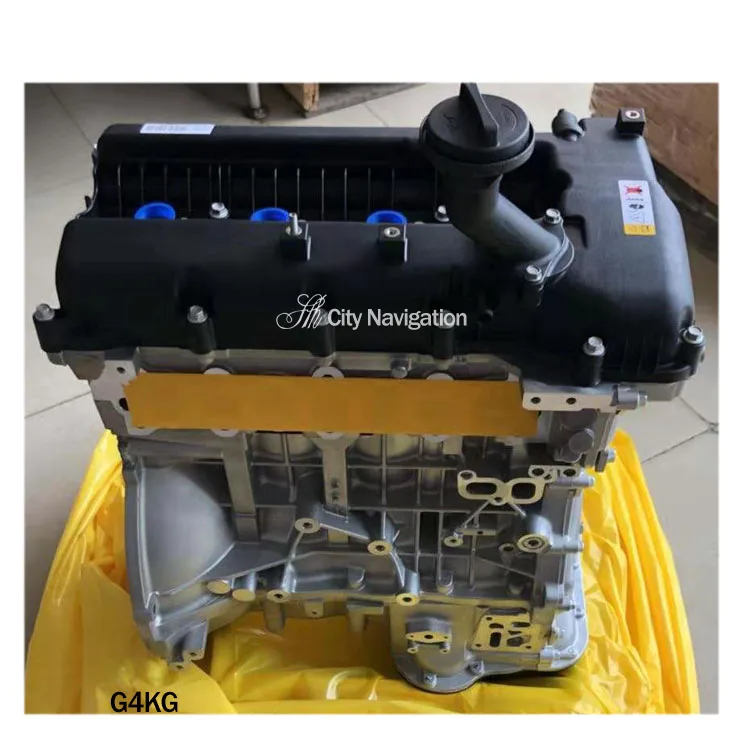 Original Long Block Auto Engine Assembly Motor G4kg G4kh For Hyundai 2. ...