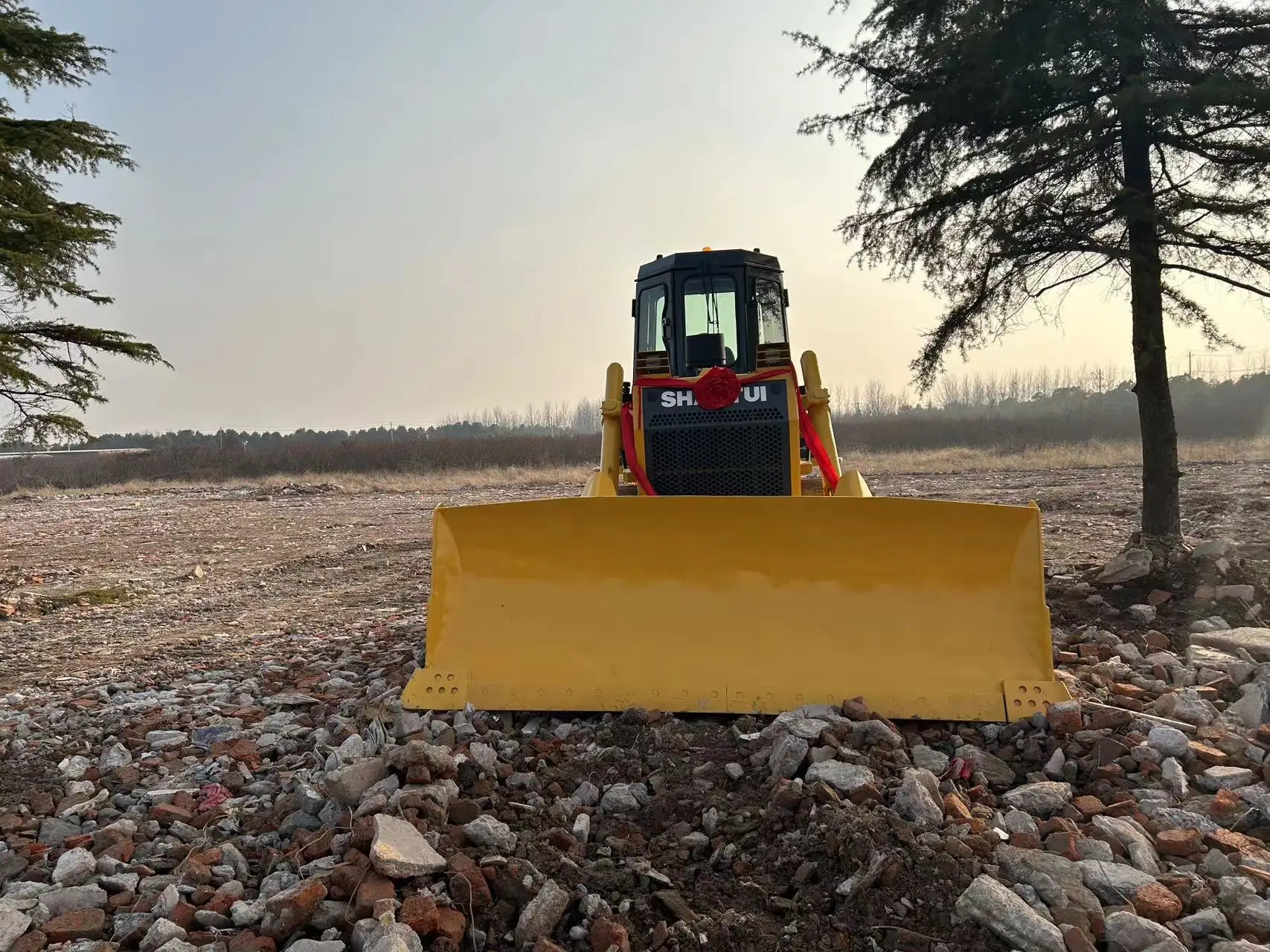 Road Leveling Farmland Leveling Bulldozer Quality Assurance Easy To ...