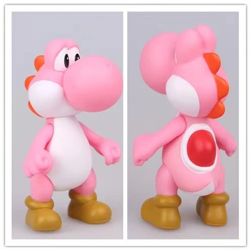 Mario Action Figure 10cm Pinkyoshi Collectible Toy,Pink - Buy Mario ...