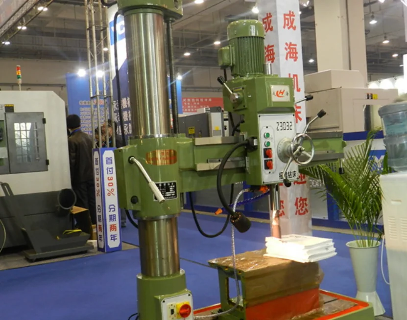 Small Radial Drill Machine Z3032 - 32mm Drilling Diameter
