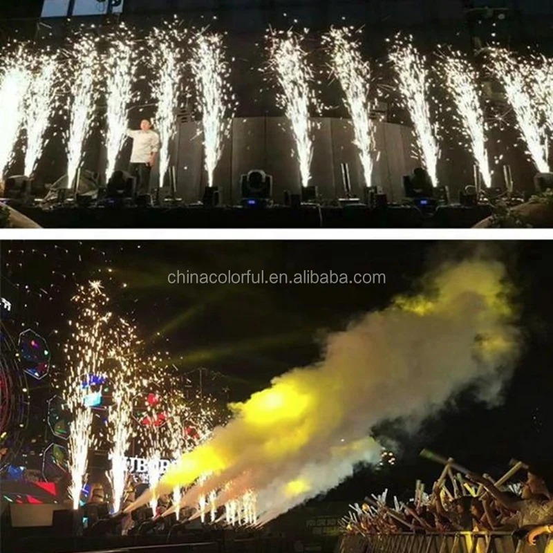 Dmx 512 Cold Pyro Fireworks Sparkler Machine Cold Fountain Spark ...