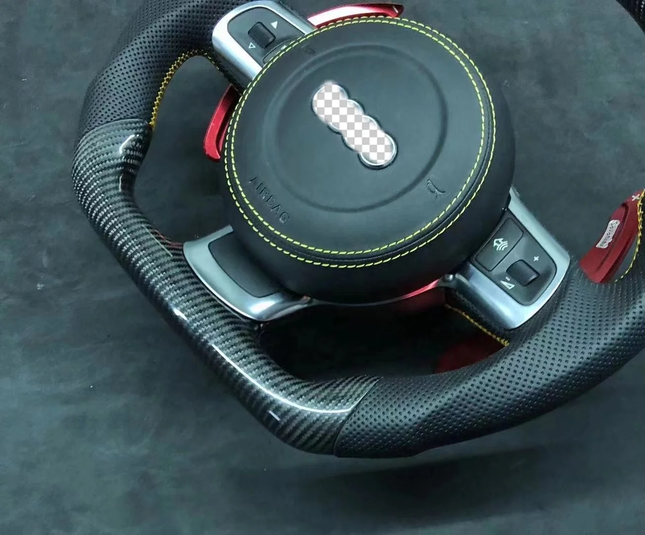 Customized Carbon Fiber Steering Wheel Suitable For Audi A3/r8/tt/rs ...