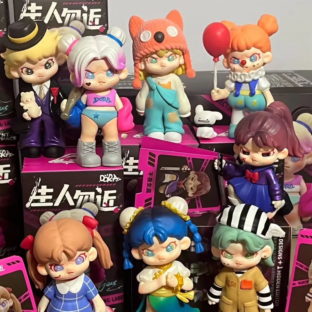 DORA Keep Out Series Blind Box TNTSPACE Three Generations of Law of the ...