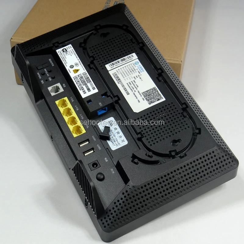 Black Nokia G-140w-c Gpon Onu With 4ge + 1pots + Wifi 2.4/5g Dual-band ...