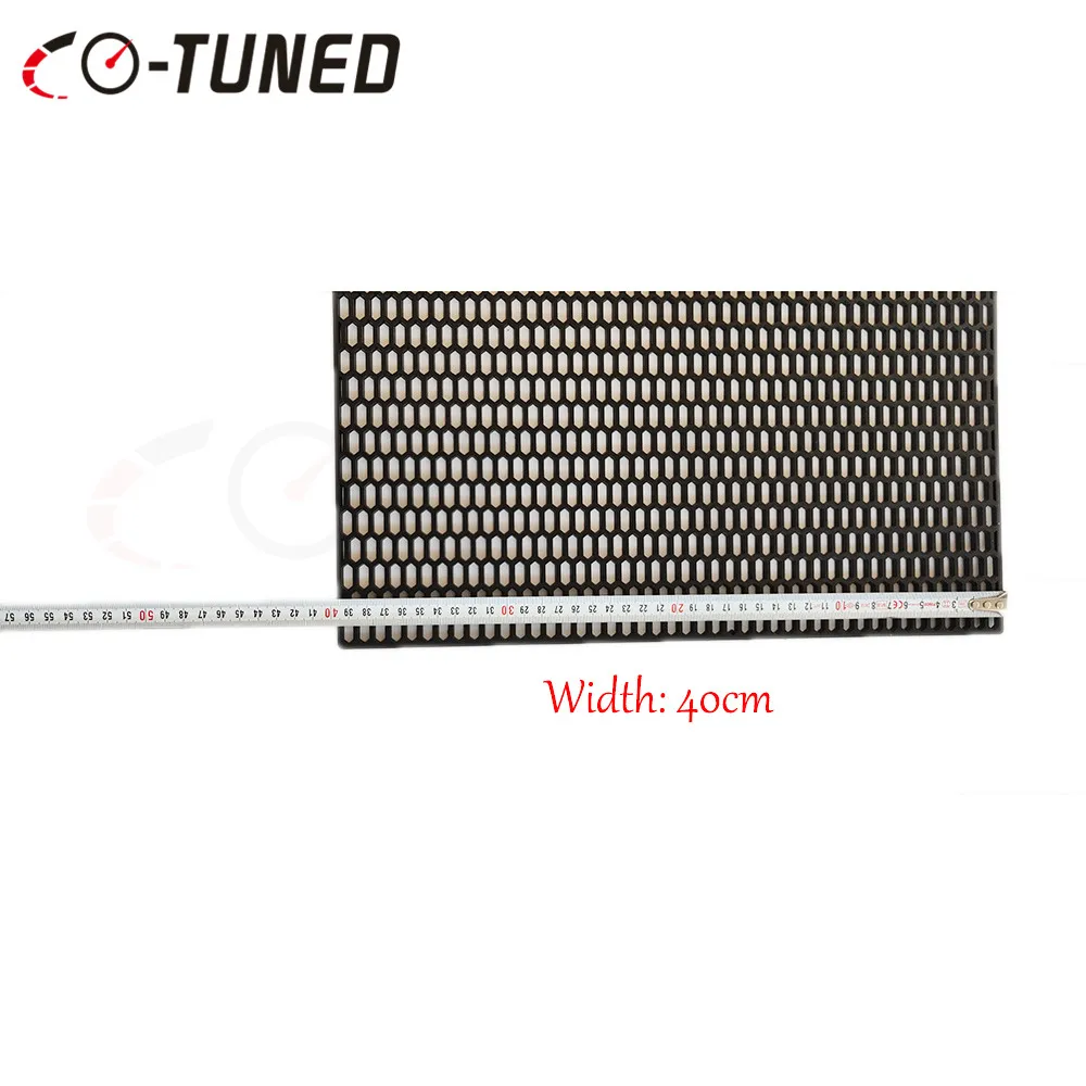 Universal Front Center Grille Car Mesh Plastic Car Grille Mesh Abs ...