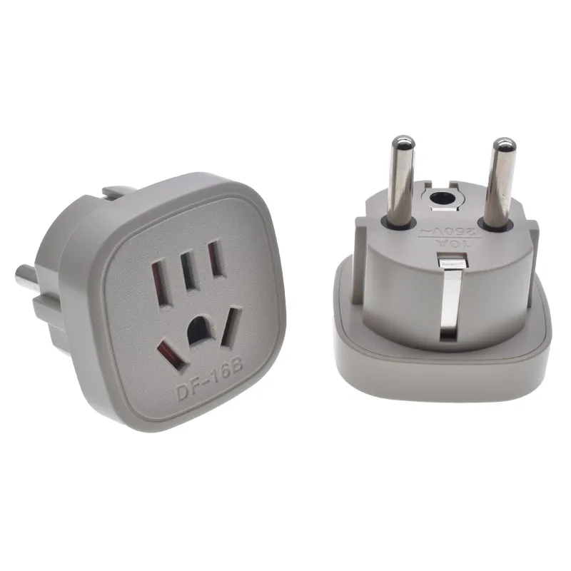 Us To Eu Plug Adapter America To European Power Socket United State To ...