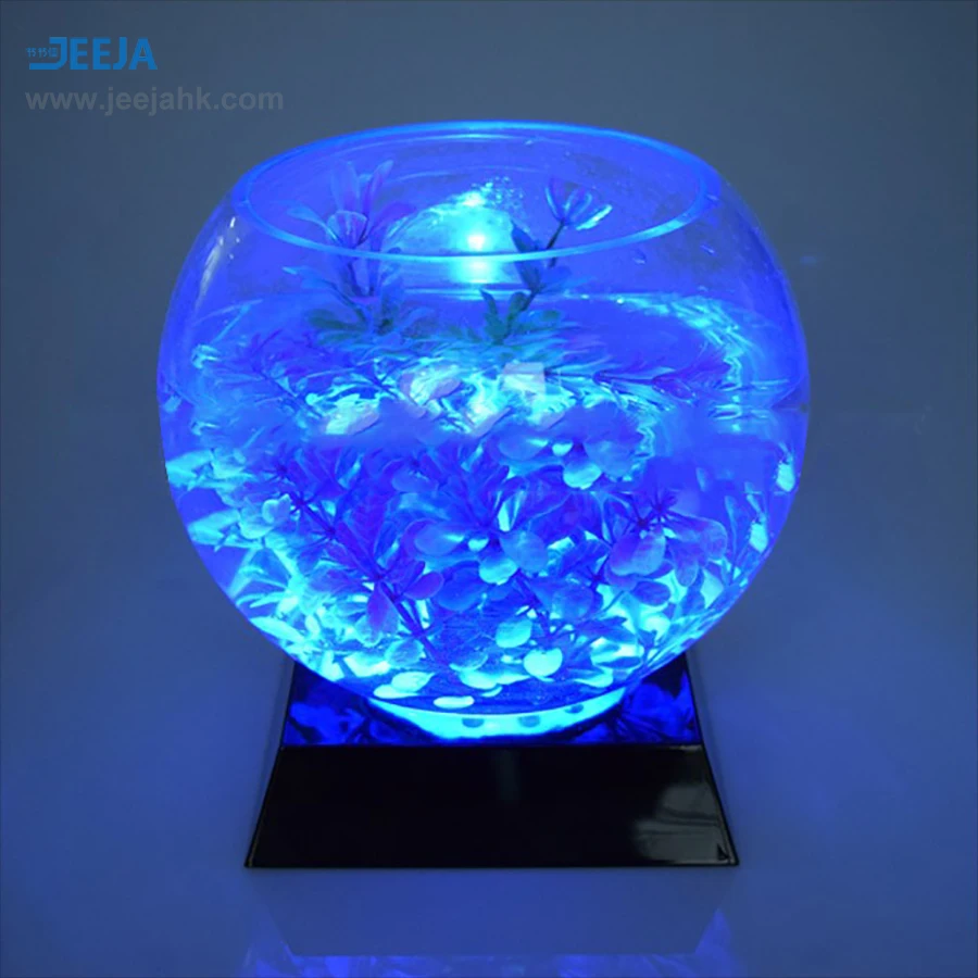 Crystal With Led Light Circle 10leds Base Kr10 For Trophies And Awards ...