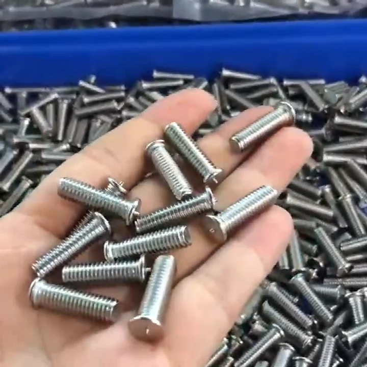 Stainless Steel 304 Round Head Spot Stud Welding Bolt Welding Screws ...