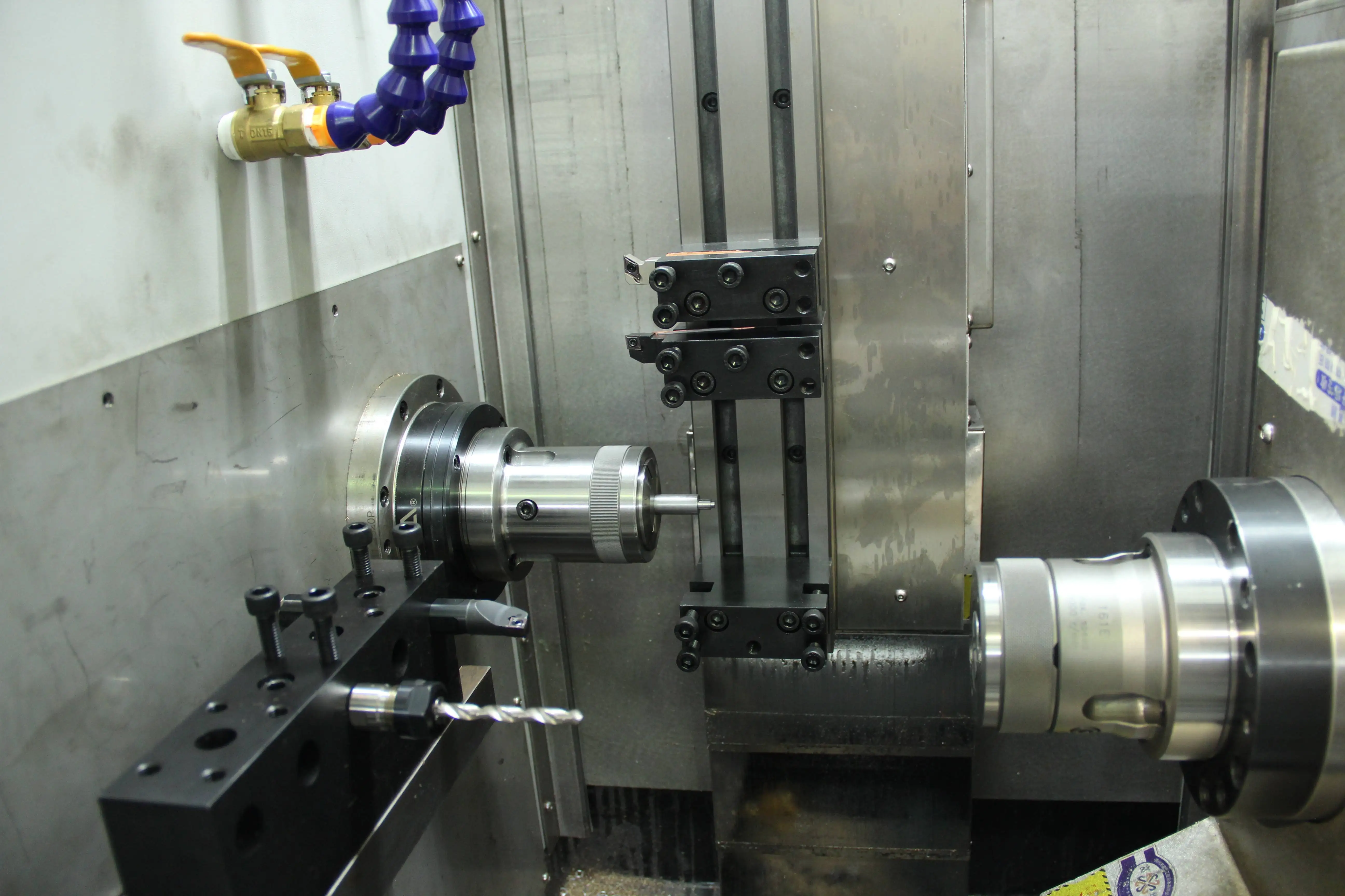 Das Dual Spindle Dual Channel Tool Traveling Cnc Lathe Ds-5-di - Buy ...