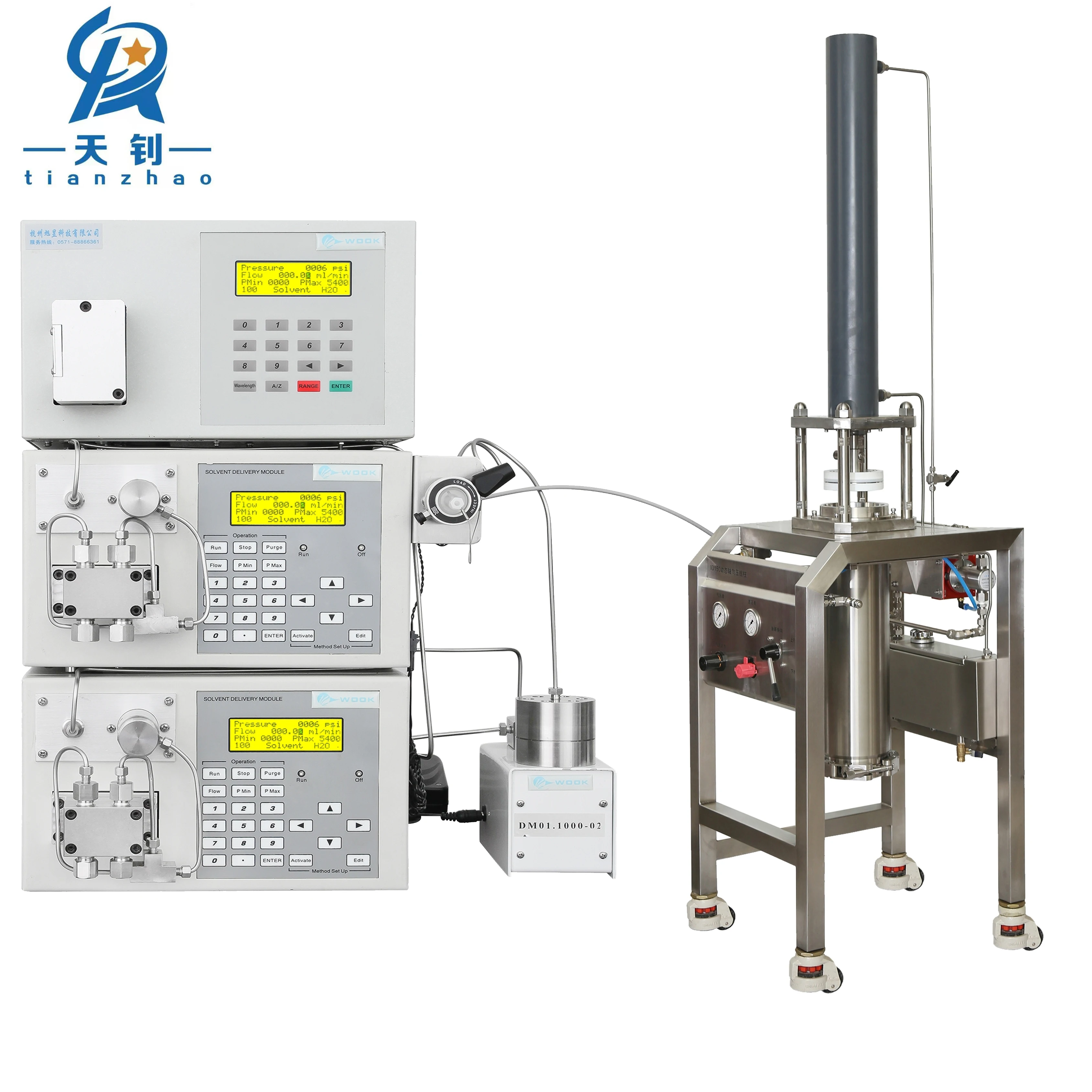 Preparative Hplc Chromatography Machine Prep Hplc System With Dac150