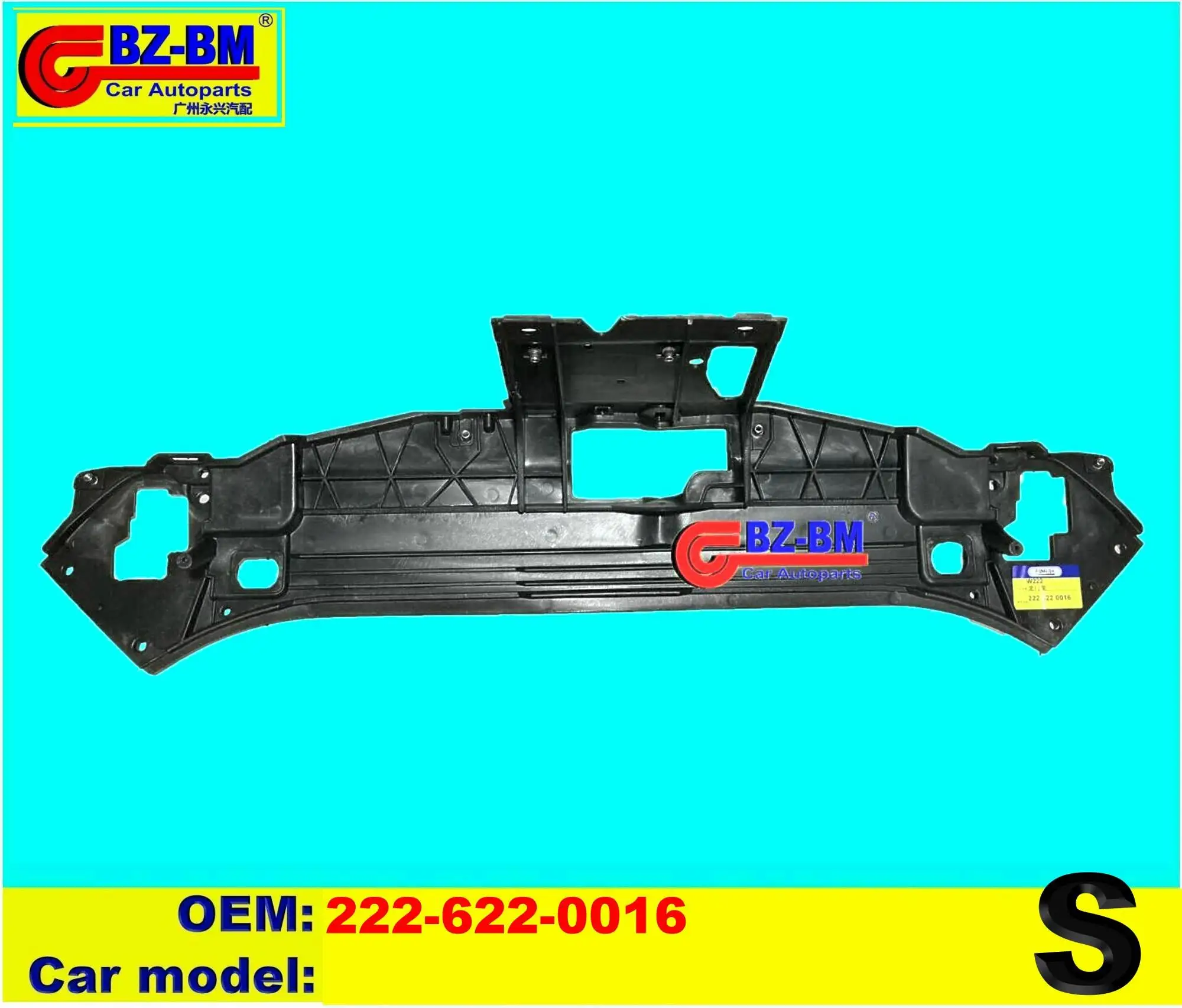 Hood Fender Front Bumper Reinforcer Bar For Benz Headlight Bracket Left ...