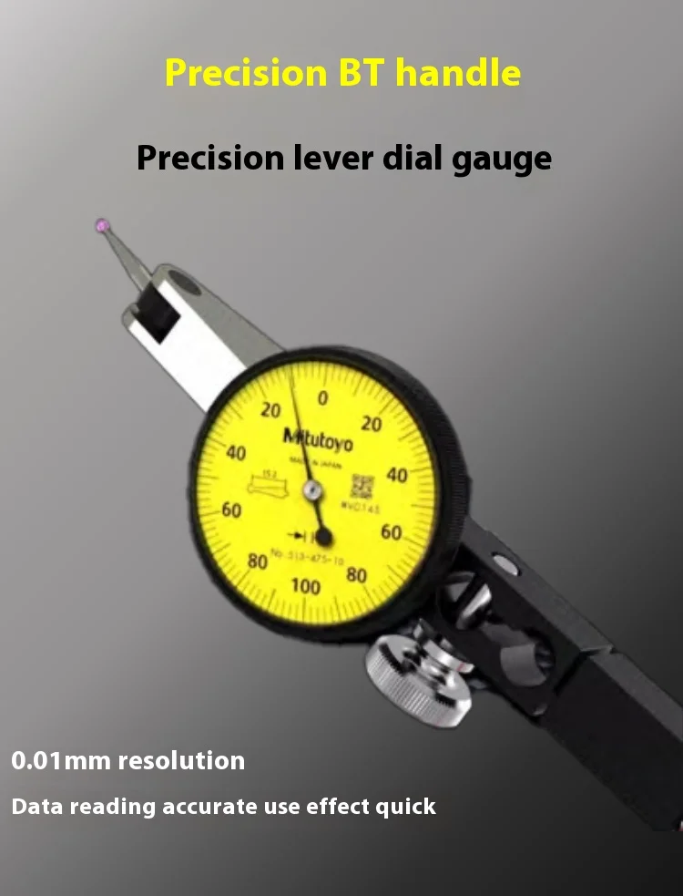 BT30 BT40 Tool Runout Tester - Precision Spindle Measuring Instrument ...