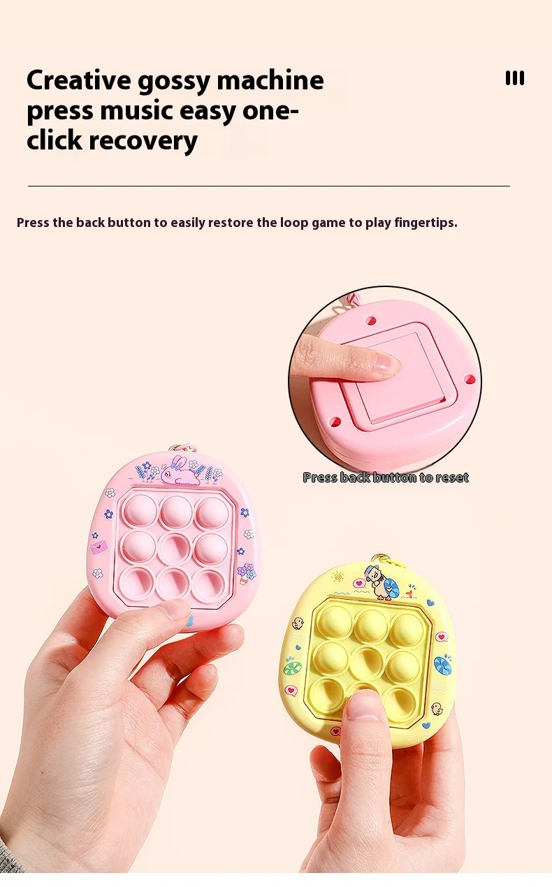 Plastic Keychain Wholesale Gopher Machine Squishy Stress Relief Toy ...