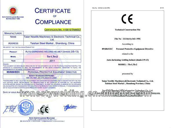 CE EN12941 EN12942 Powered Air Purifying Respirator Helmet