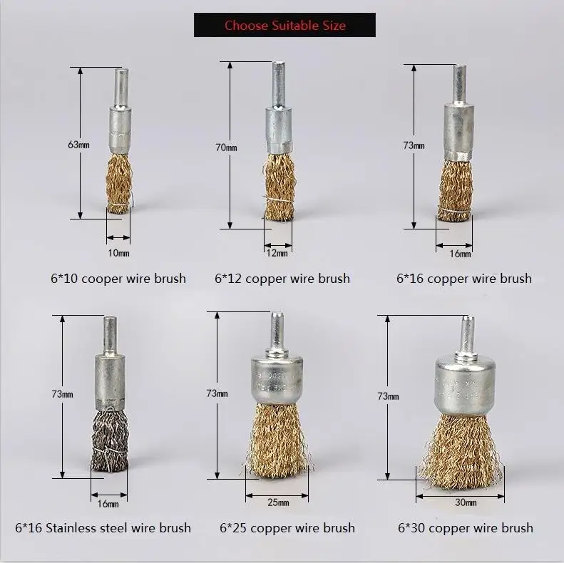 304 Crimped Stainless Steel Wire End Brush - Buy Stainless Steel Wire ...