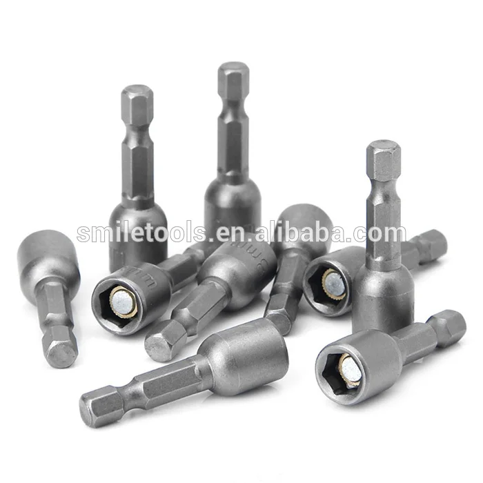 Magnetic Impact Nut Driver Socket Set - Metric 6mm~19mm