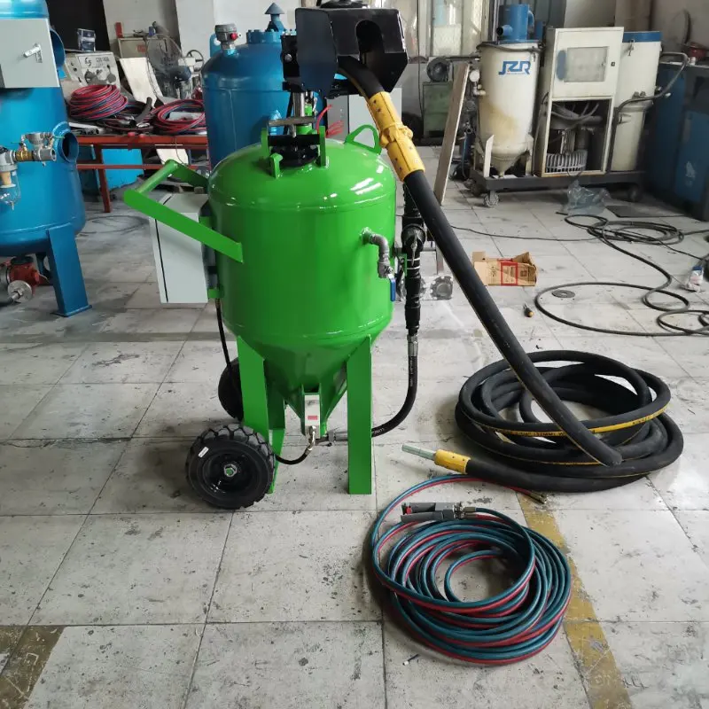 Outdoor Sand Blaster - Dustless Water Sand Blasting Machine