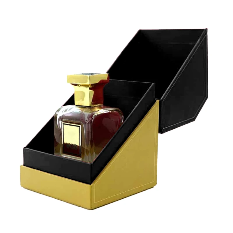 Wholesale Luxury Rose Gold 50ml Perfume Bottle with Box