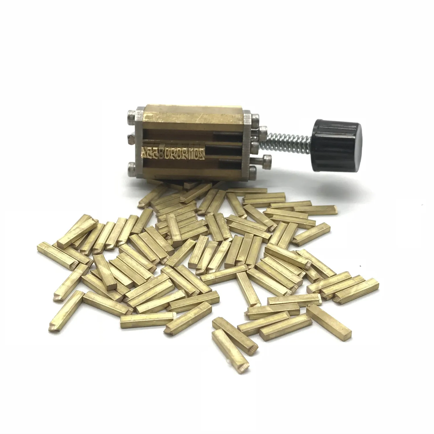 Brass Material Alphabet Letter Fonts for Heat Press Machines