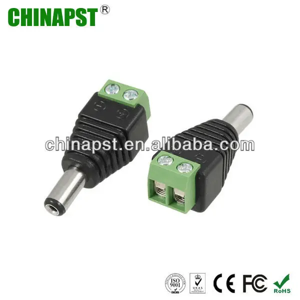 2.1x 5.5mm Dc Power Connector Plug For Cctv Camera Pst-dcf02 - Buy Dc ...