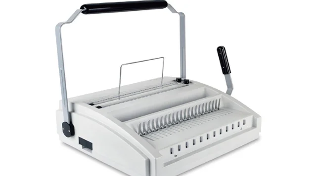 St870 Multifunction Strip Comb Book Binder Wire Book Binding Machine ...