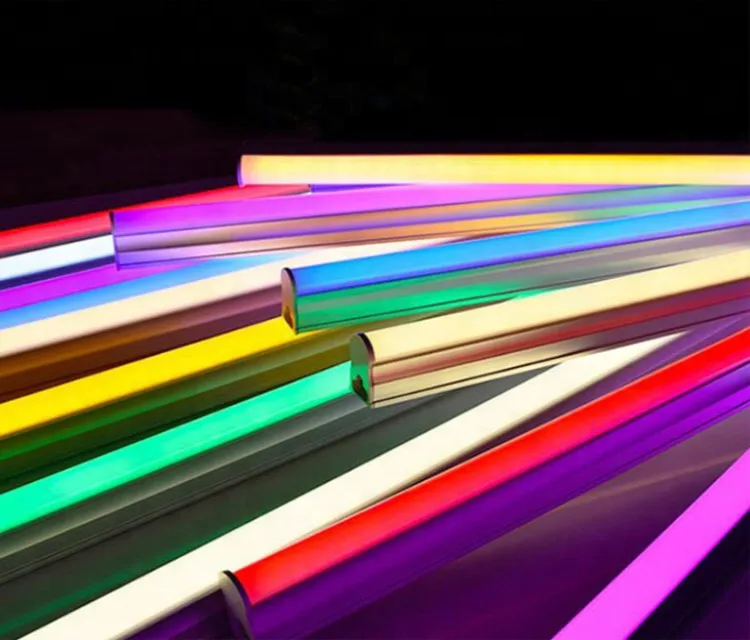 2020 High Lumen Color Change T5 Rgb Integrated Single Led Tube Light ...