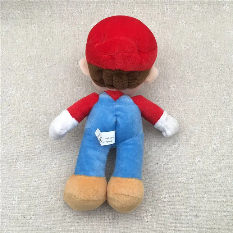 New Super Bros Plush Toy Mario Doll Toy Soft Stuffed Animal Dolls Kids ...