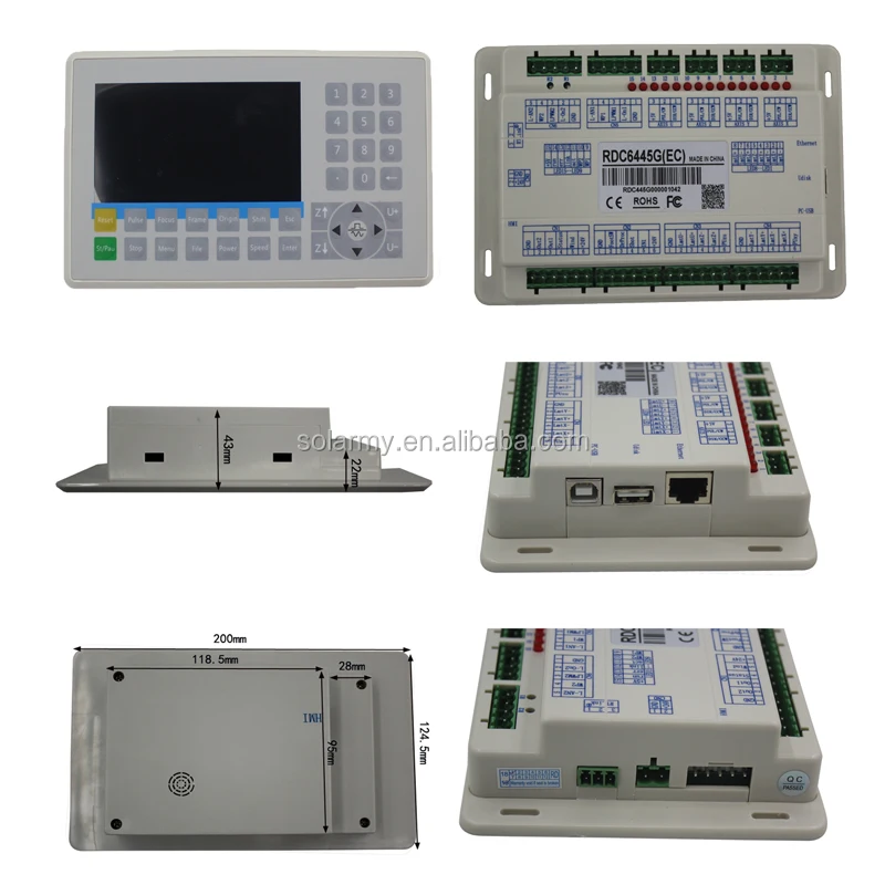 Ruida Display Panel Mainboard CO2 Laser Controller RDC6445G