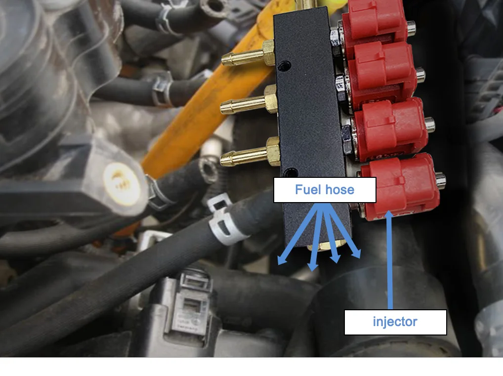 Gnv Gas Equipment Carburetor Cng Lpg Injector Rail For Autogas Car Kits ...