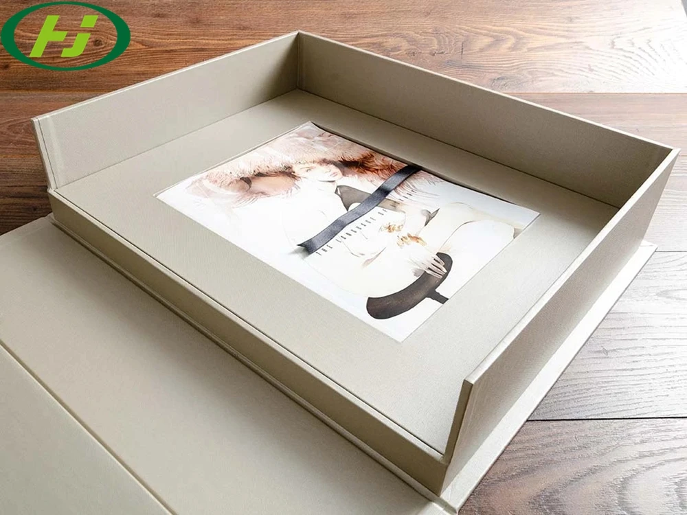 Custom Printed Binder Box - A4 Cardboard Luxury Ring Binder