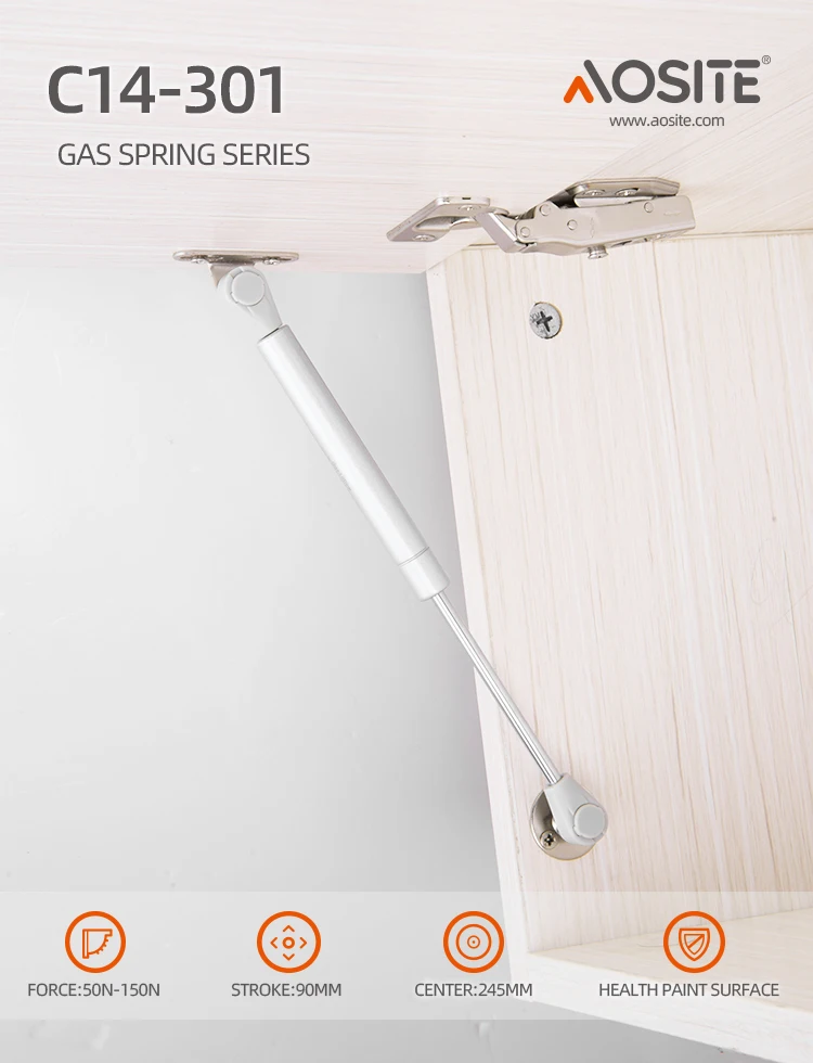 Compression Pneumatic Lid Stay Gas Spring Gas Strut For Cabinet Door ...