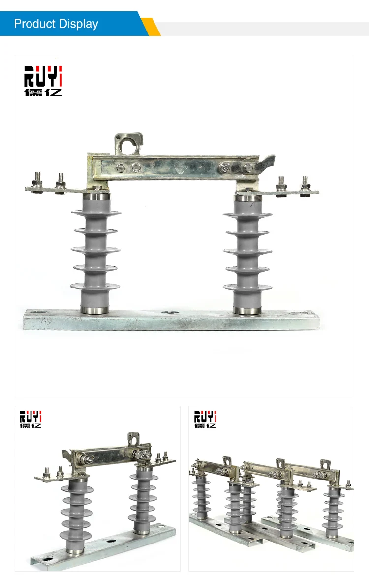 High Voltage Outdoor 1600a 33kv Isolators Disconnect Switch