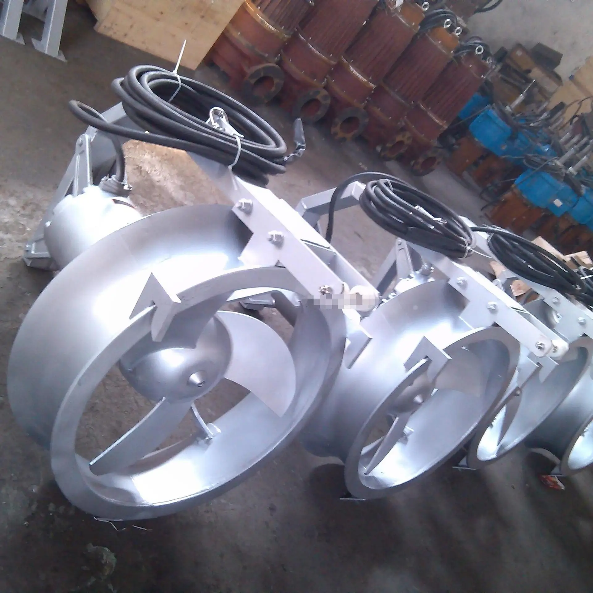 High Efficiency Submersible Mixer Anaerobic Anoxic Tank Sewage Mixer ...