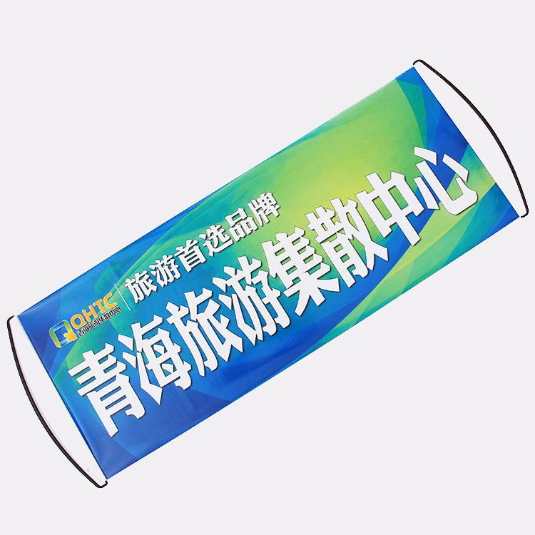 Wholesale Custom Design Hand Scrolling Banner Advertising Cheering Fan ...