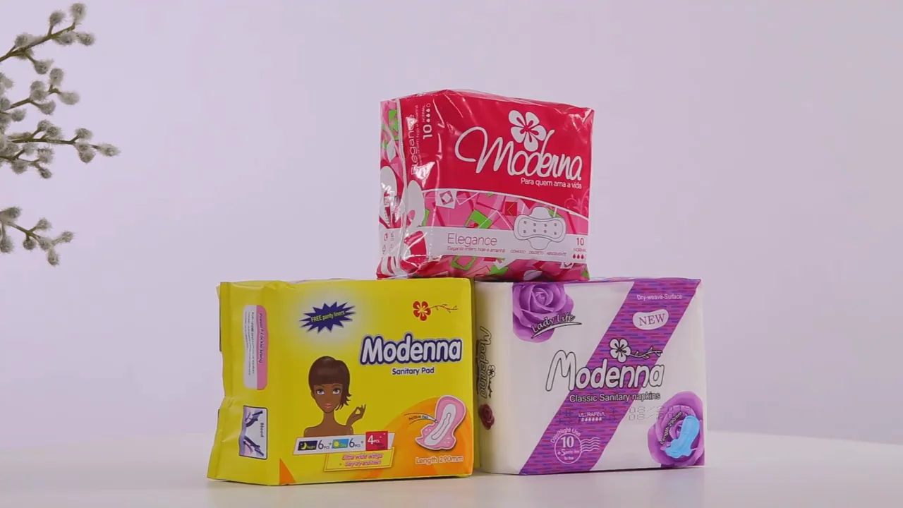 High Absorbent Cotton Women Lady Soft Sanitary Pads,Sanitary Napkin ...