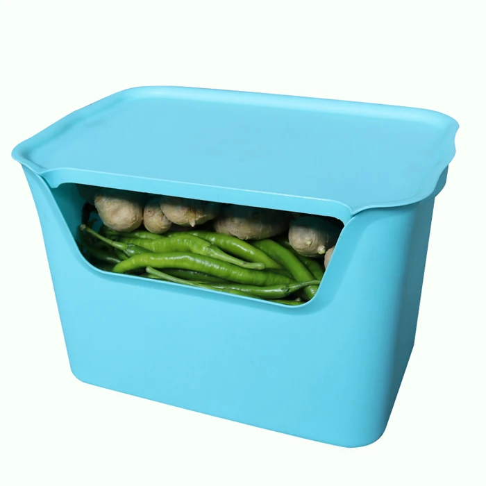 Plastic Bin with Lids - Nesting & Stacking Storage Solutions