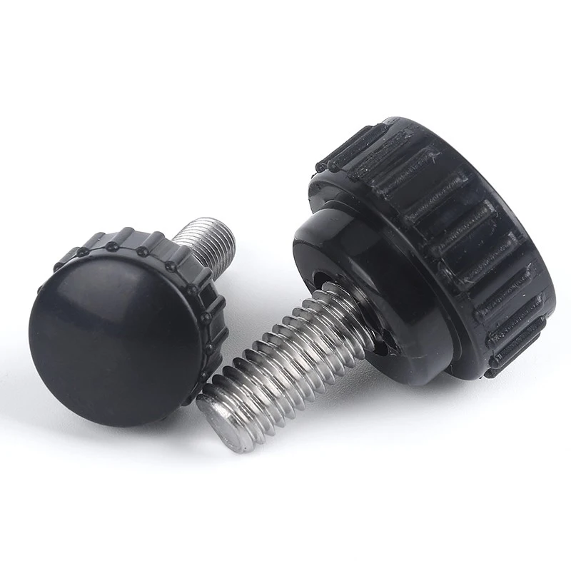 M5 Round Knurled Rubber Thumb Screw - Durable & Versatile
