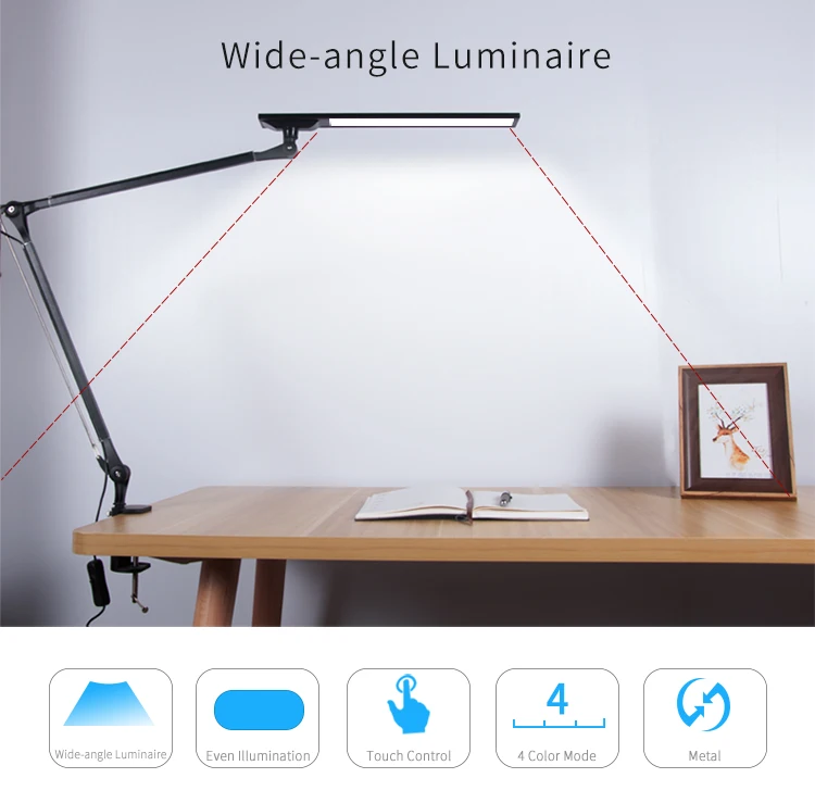 Intertek Led Desk Lamps - Adjustable, Dimmable, and Durable