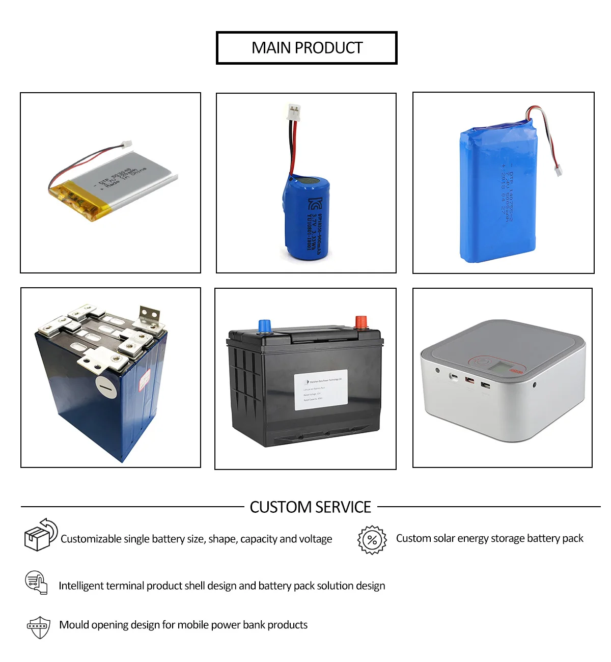 Shenzhen Data Power Technology Ltd. - Lithium battery, lipo battery