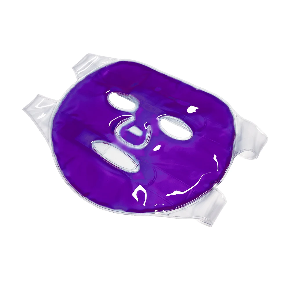 Free Sample Beauty Care Reusable Soft Material Frozen Gel Full Face ...