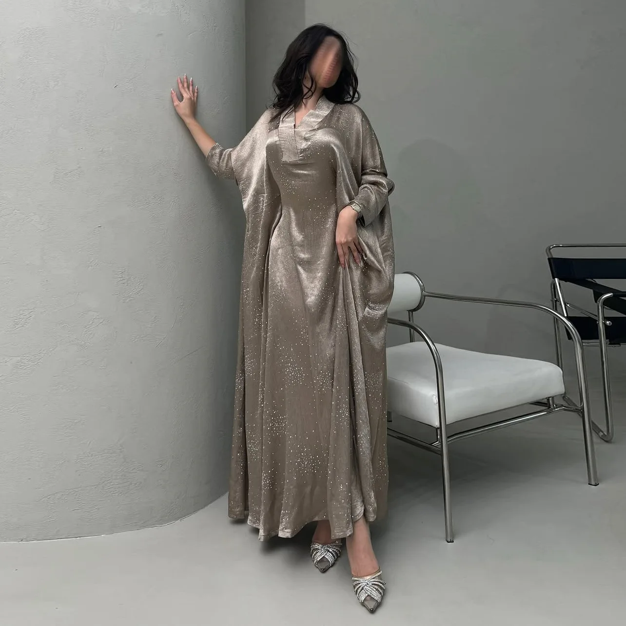 Elegant MQ180 Abaya by PROMISTAR - Modest Muslim Fashion