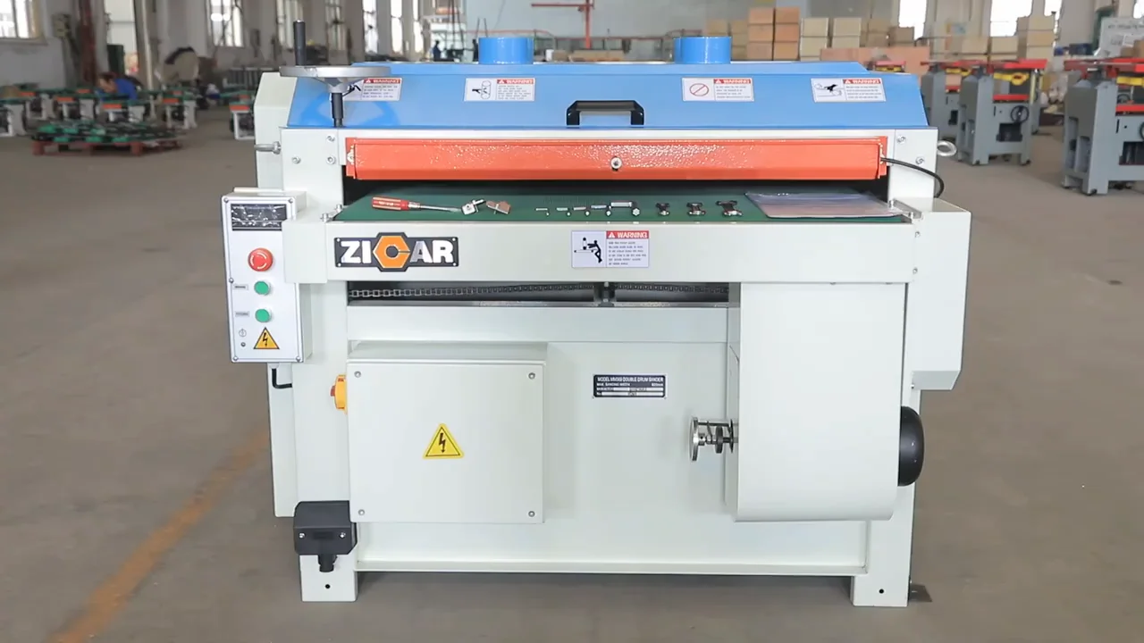 Zicar Woodworking Drum Sander/double Roller Sander Machine Sd369 - Buy Woodworking Sander ...