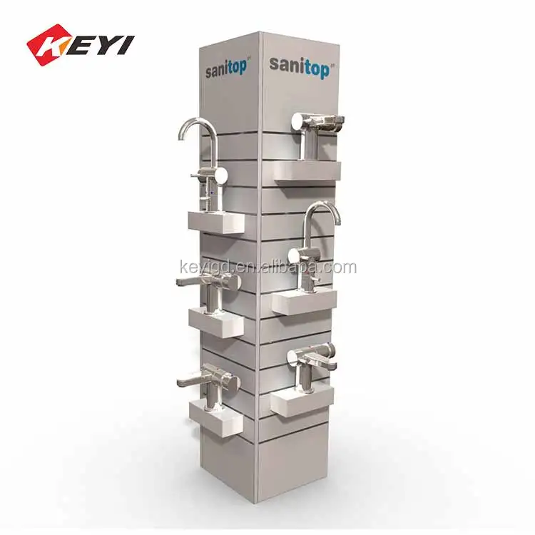 Custom Retail Store Metal Kitchen Accessories Sink Display Rack / Basin ...