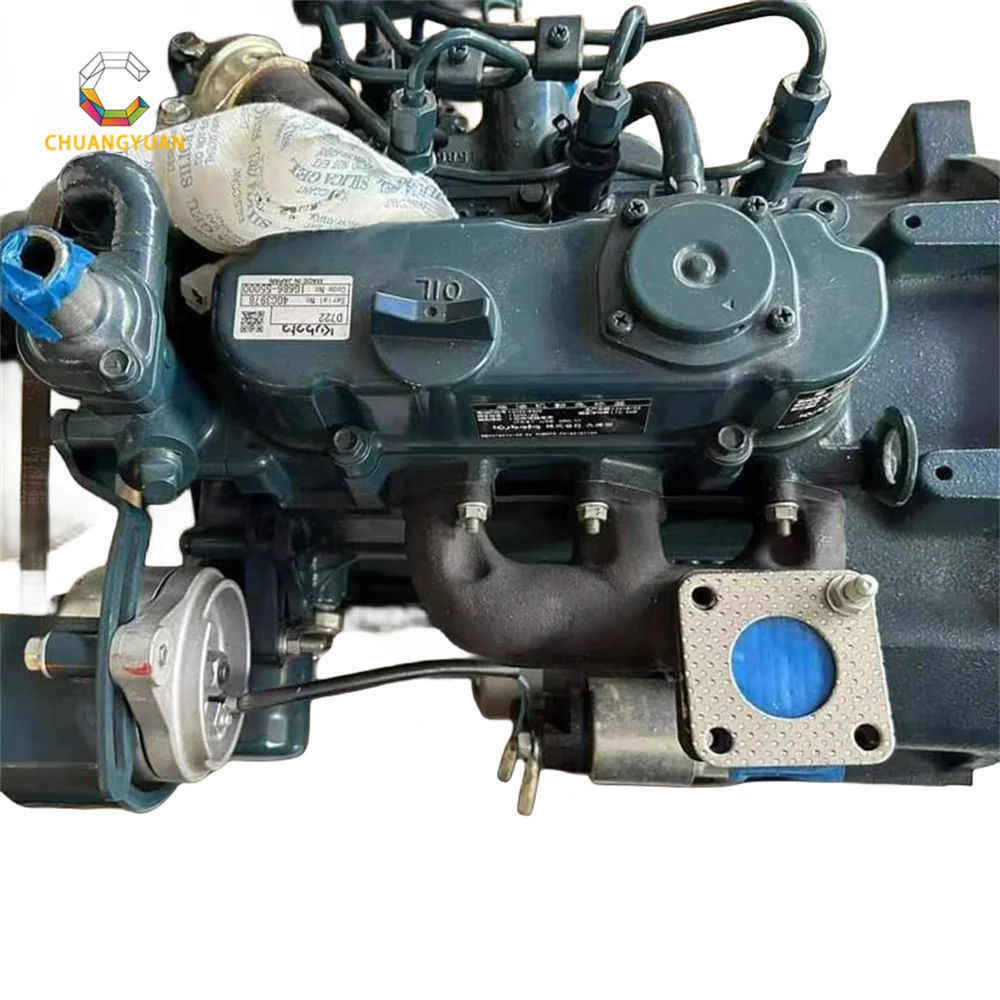 Original D722 Complete Engine Assembly diesel Engine D722-ES25 12.4kw ...