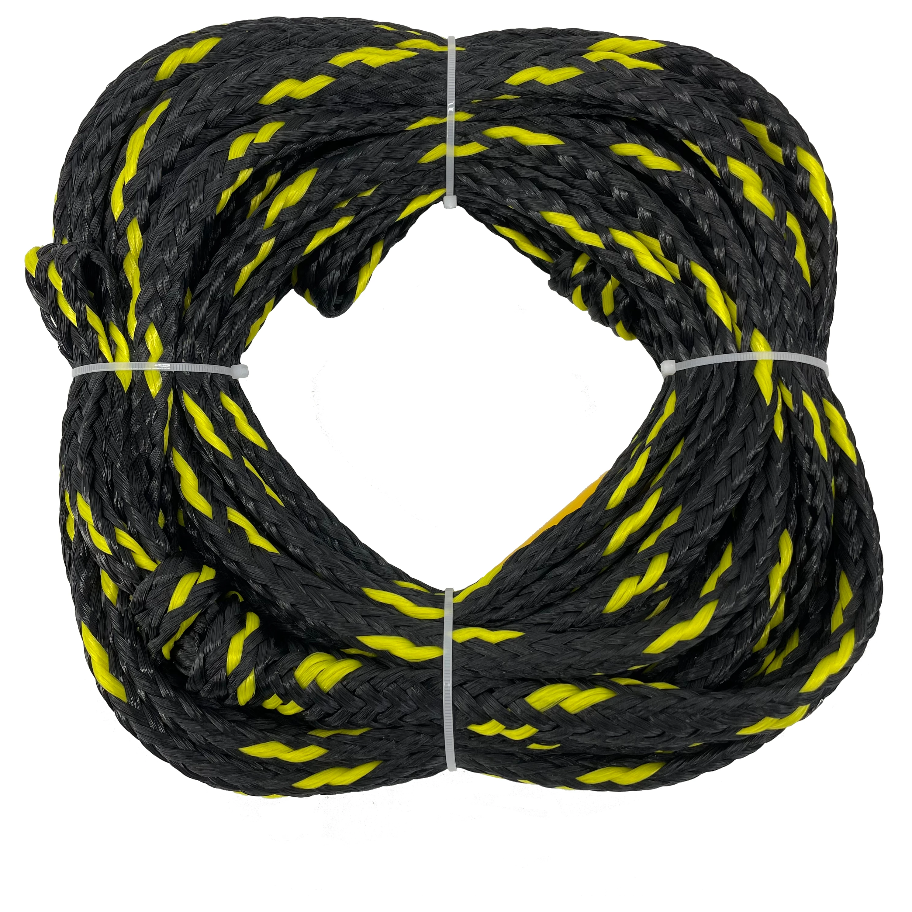 60ft 6000lb Towable Rope for Boat Water Traction Towable Tube Towing ...