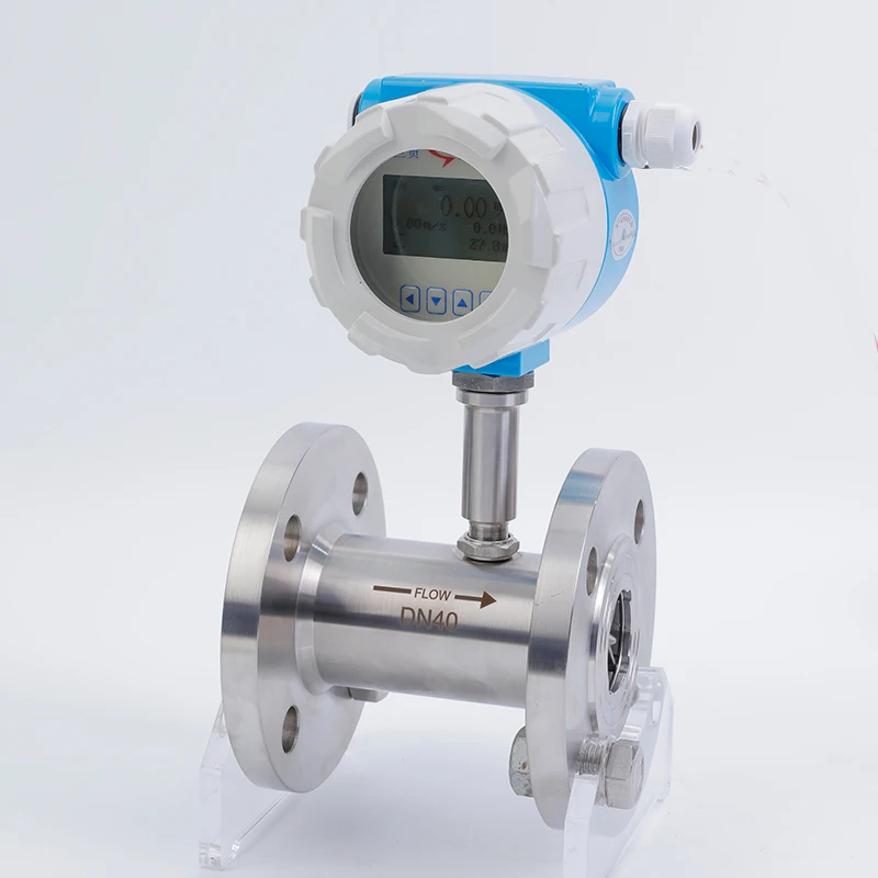 4-20 Ma Rs485 Gas Turbine Flowmeter With Battery/digital Flow Meter For Natural Gas - Buy Flow ...