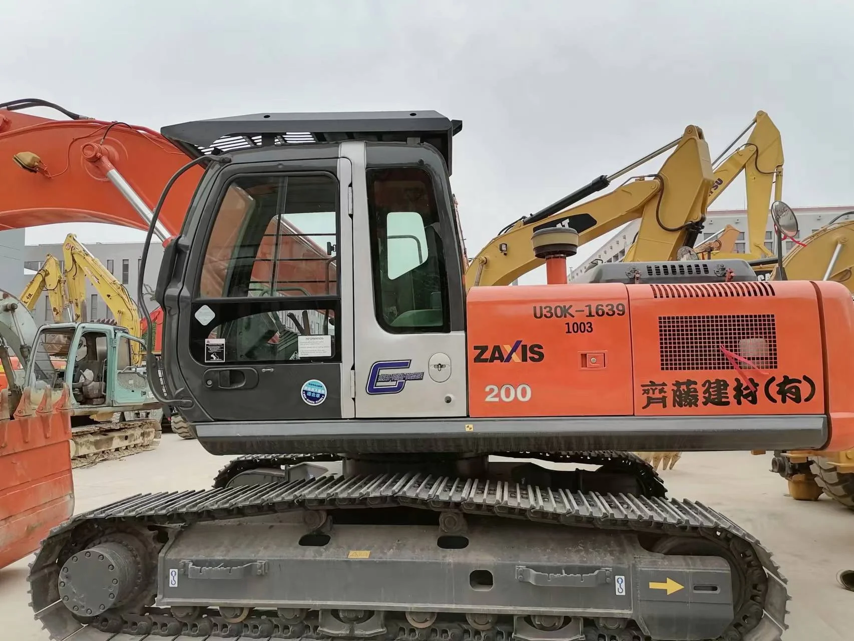 Japan Used Hitachi Zaxis 200 Excavator Zx200-3 Zx200-5 Zx200-3g In Excellent Performance - Buy ...