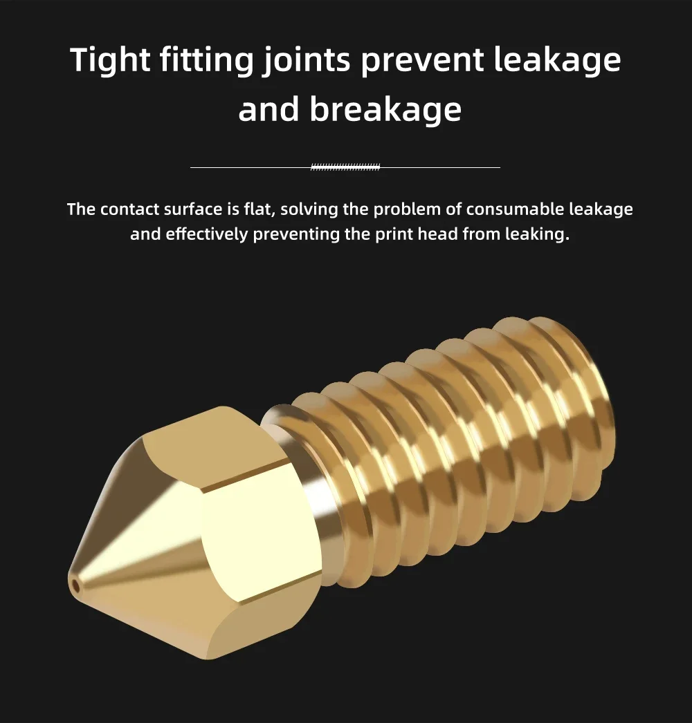 Factory Direct Sales Brass & Stainless Steel & Hardened Steel Nozzle ...