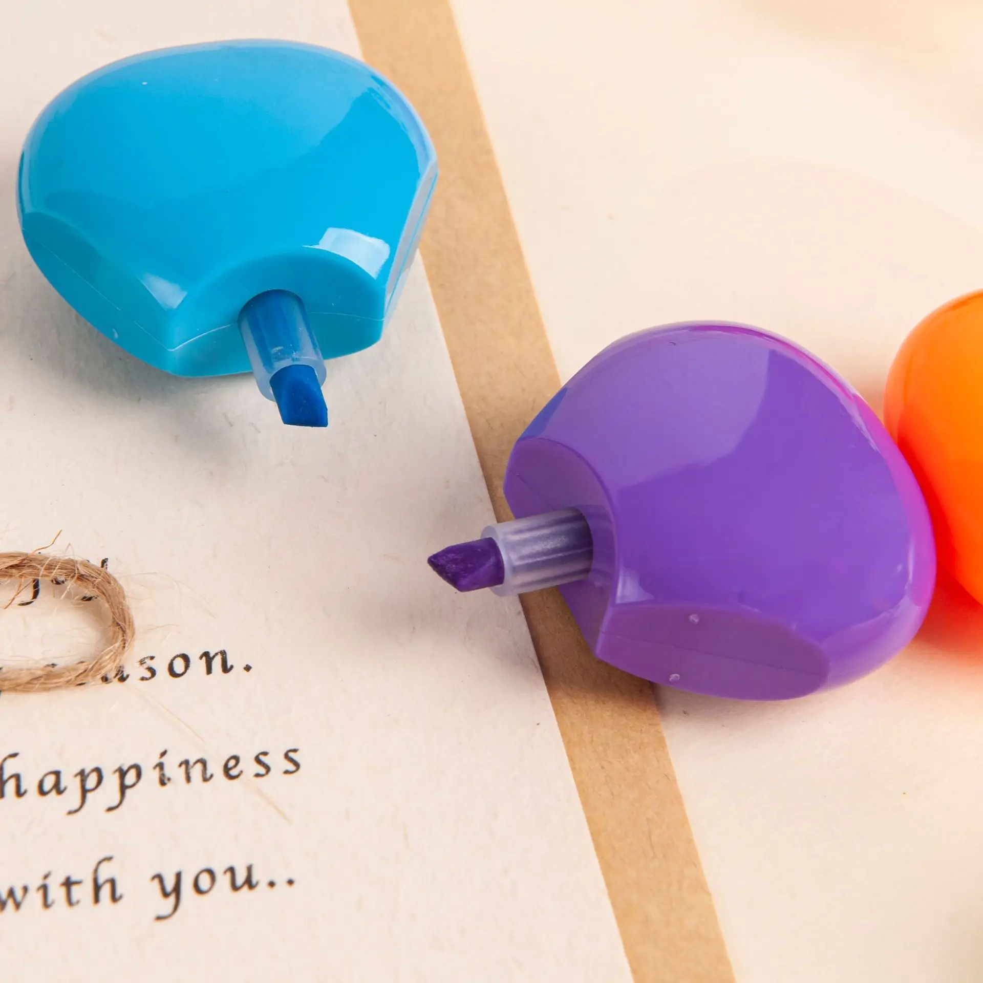 Customizable Logo Sunflower Highlighter Creative Multi Color Cute ...